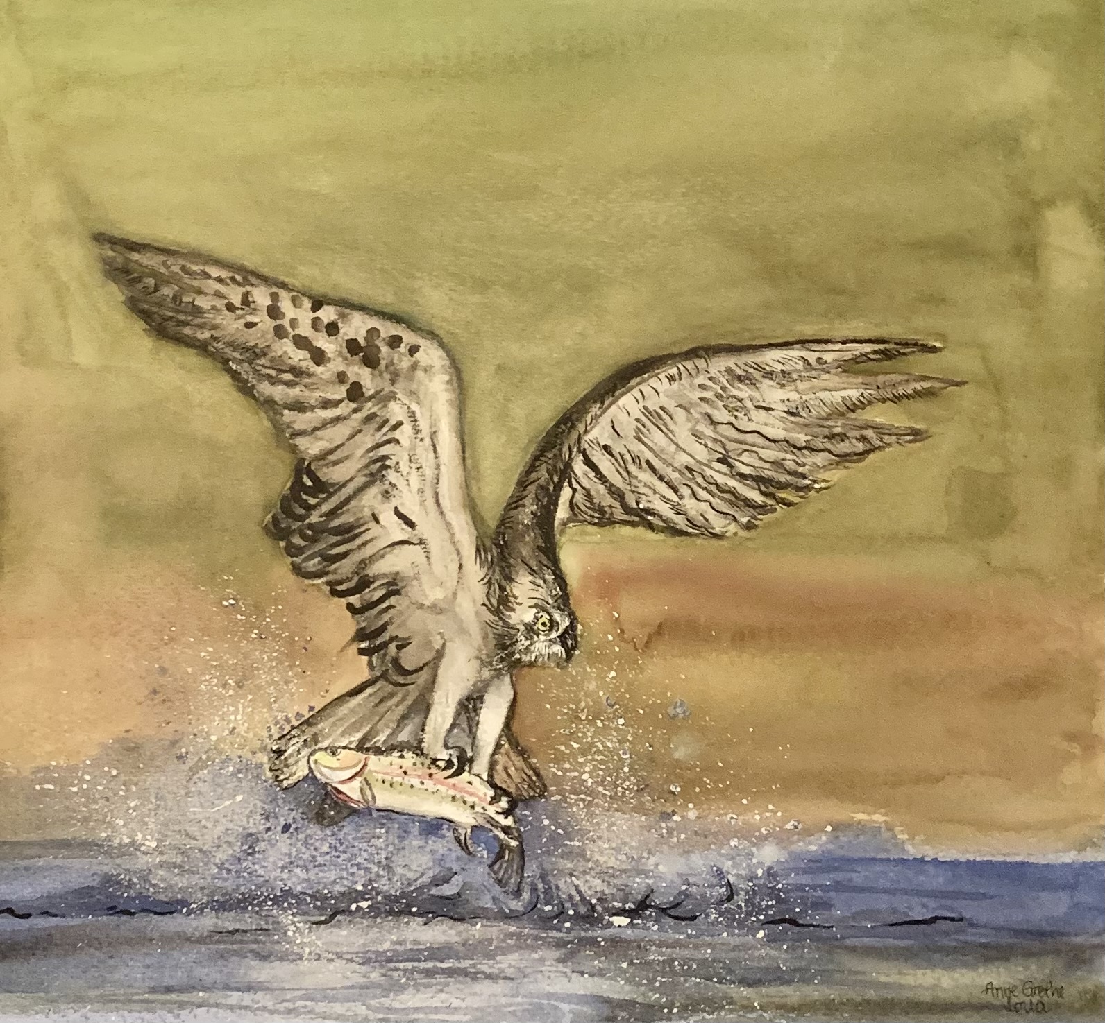 Anne-Grethe – Women in Watercolor